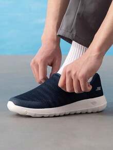 Skechers Casual Mesh Breathable Lightweight Men's Shoes Daily Commute ...