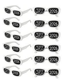 5/10pcs 2026 Graduate Glasses, 2026 Graduate Polymer Glasses ...