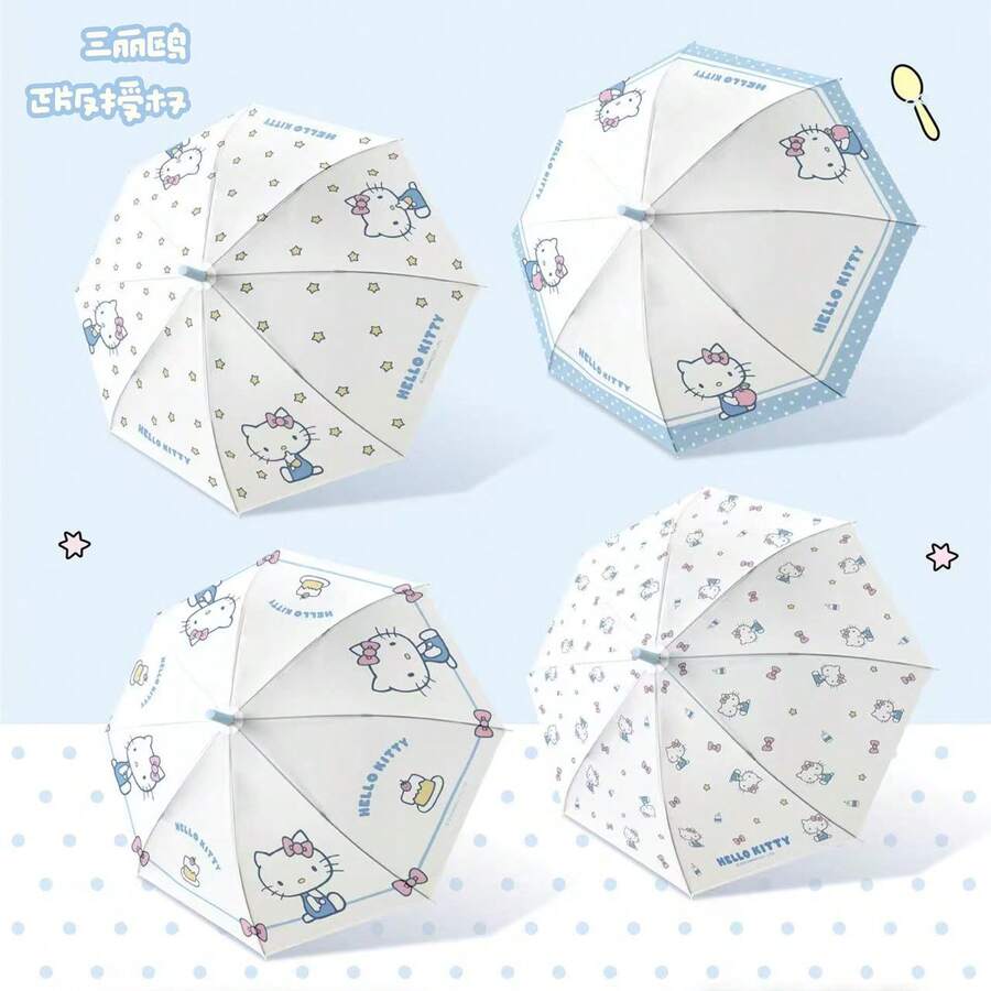 1pc Sanrio Official Licensed Hello Kitty Cartoon Umbrella, Cute ...