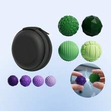 4/8pcs Magnetic Silicone Balls, Multi-Color Black Green Pink Purple ...