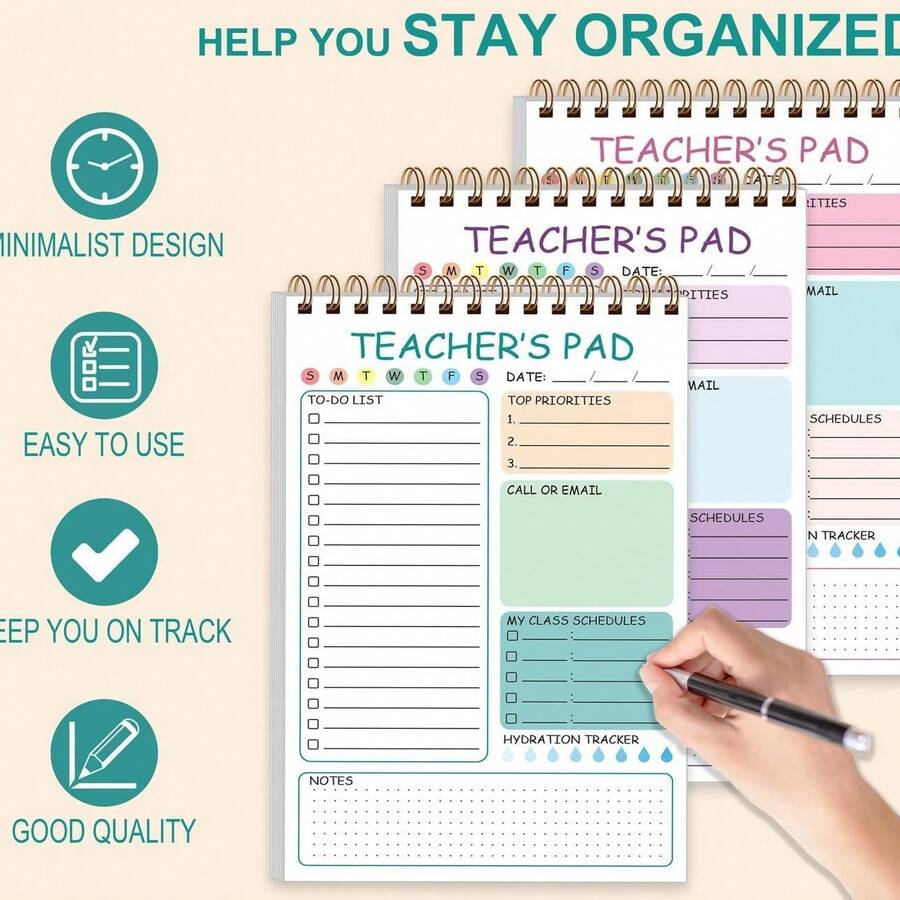 3PCS Page Print Layouts Ship Randomly (Teal Header /Pink Header), Page ...