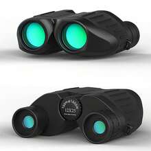 1pc Portable 12x25 HD High Power Illuminated Large View Binoculars For ...