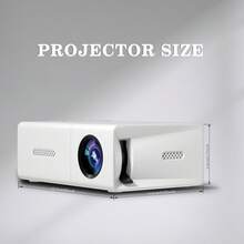 JEIN [Wired Mobile Screen Mirroring] HD Projector, HD Mini Projector ...