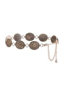 1pc Women's Metal Chain Belt, Western Cowboy Style Chain Embellished ...