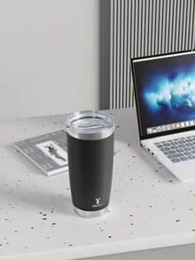 Meoky 20oz Coffee Mug Tumbler, 304 Stainless Steel Vacuum Insulated ...