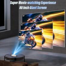 JEIN Portable Video Projector, Home Theater Projector, Mini Travel ...