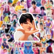 100pcs Stickers, Alien Waterproof Stickers, Reusable Stickers For ...