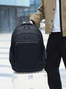 1pc Fashion Campus Style Large Capacity Multi-Pocket Backpack, High ...