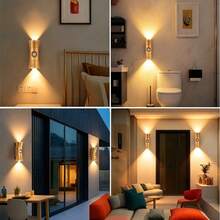 1/2/4pcs Dimmable Magnetic LED Night Light, Infrared Sensor + USB ...