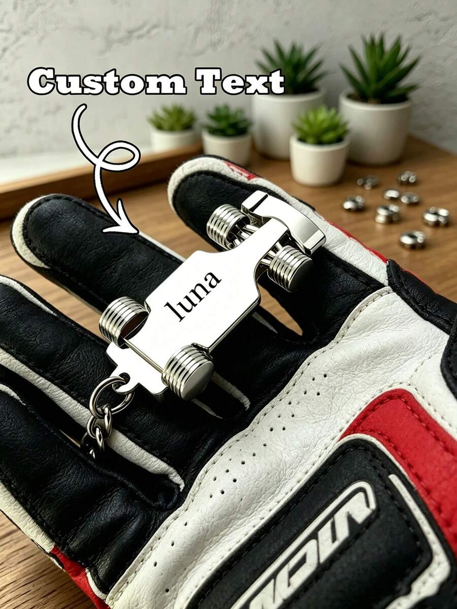 One Custom Solid Zinc Alloy Racing Car Model Keychain, A Cool 3D ...