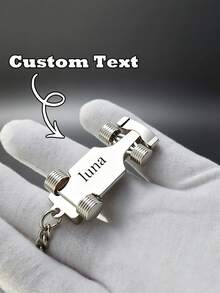 One Custom Solid Zinc Alloy Racing Car Model Keychain, A Cool 3D ...