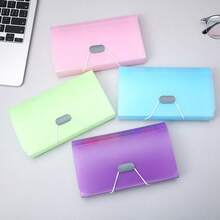 1pc/A6 Mini Expanding File Folder, Thickened Large Capacity Office ...