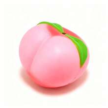 Creative Stress Relief Peach Squeeze Toy, Realistic Peach Squishy Ball ...