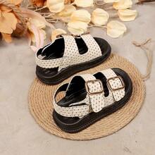 New Summer Girls' Sandals, Fashionable Comfortable Soft Sole Kids Shoes ...