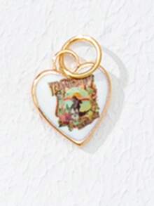 1pc Western Cowboy Women's Jewelry Pendant, Gold Enamel Multi-Shape ...