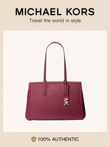 Michael Kors MK Laila średnia damska skórzana torba tote, casualowa ...