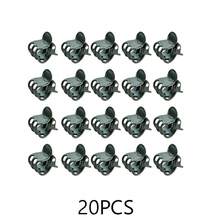 5/10/20/50/100PCS Plastic Plant Support Clips Orchid Stem Clip For Vine ...