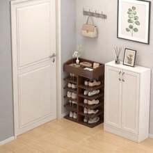 1 Piece Multi-Layer Simple Shoe Storage Rack, Sturdy & Durable Space ...