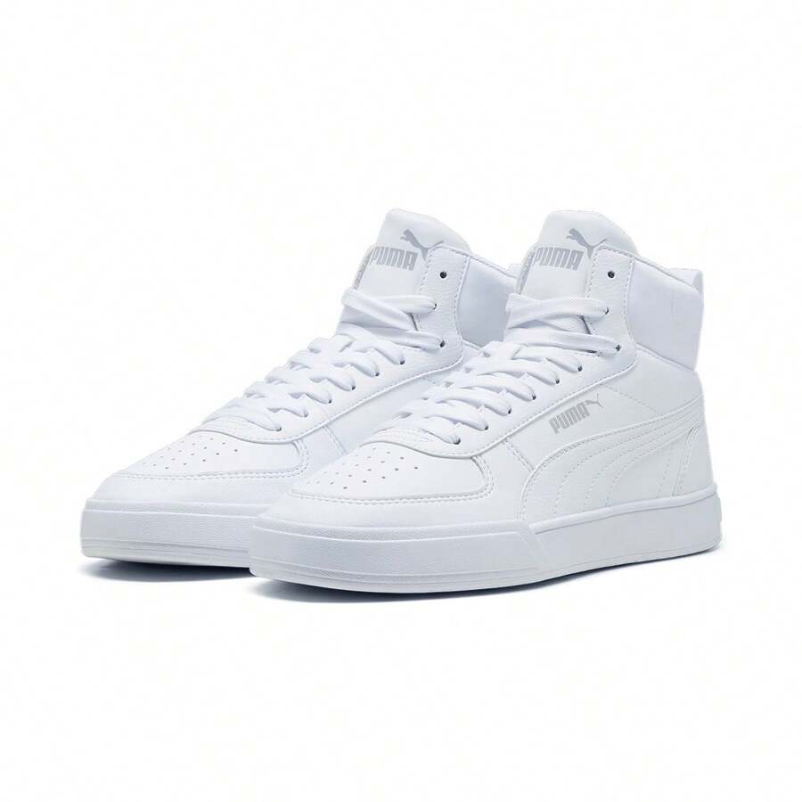 Puma Spring/Autumn Unisex Lace-Up Mid-Top Sports Casual Sneakers Couple ...