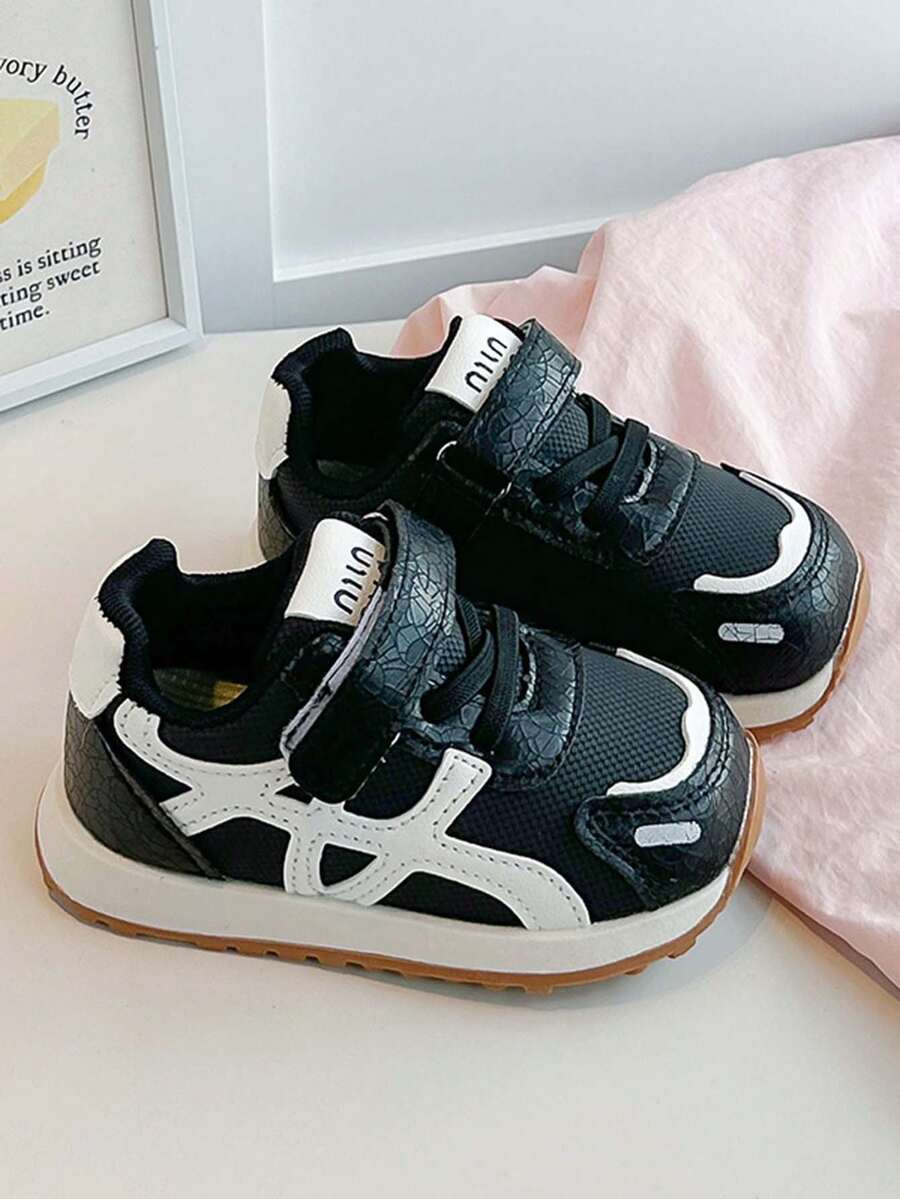 1 Pair New Spring/Autumn Infant & Toddler Sports Shoes, PU Material ...