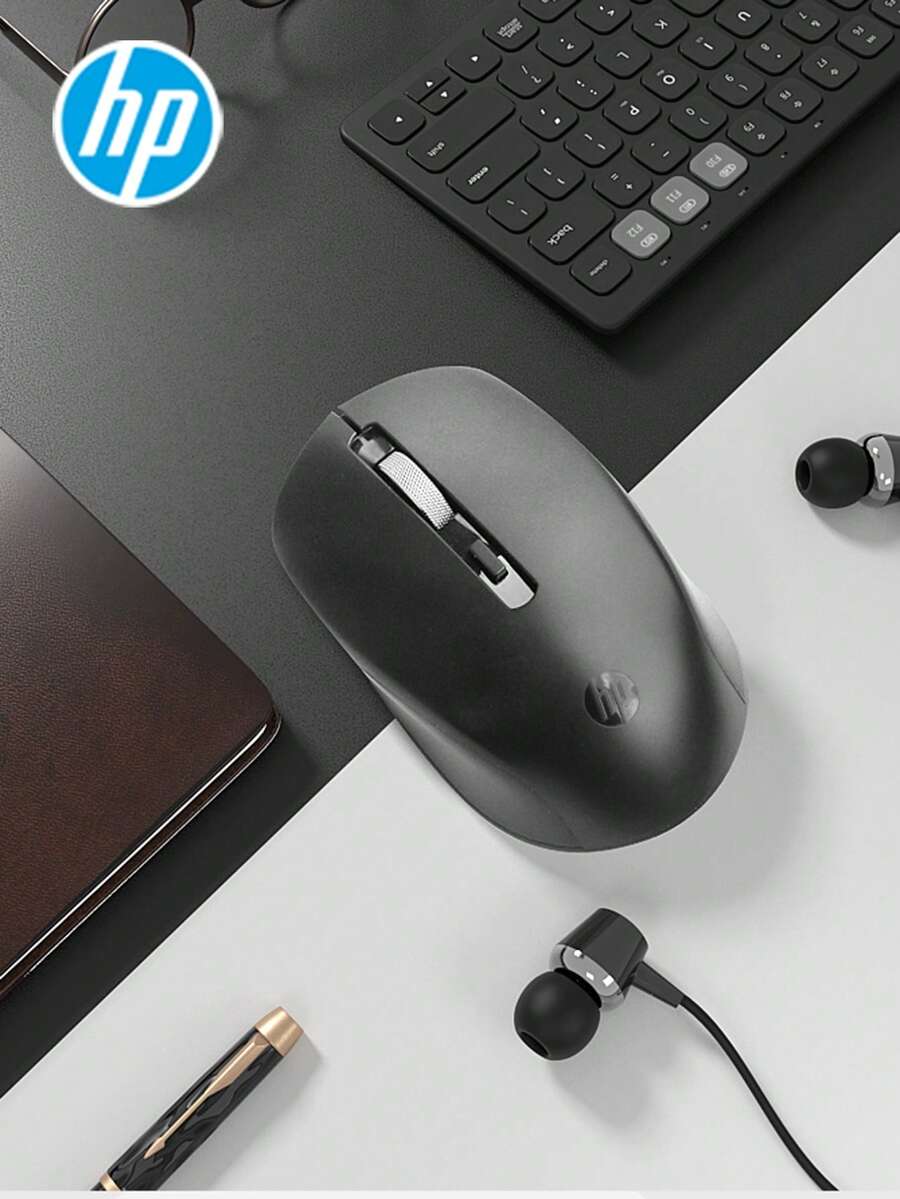 HP Wireless Mouse 2.4GHz Wireless Connection, (Includes USB Receiver ...