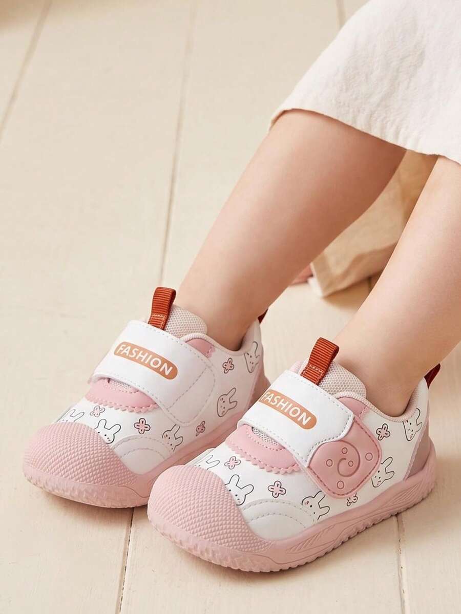 1 Pair 2026 New Kids Shoes, Soft Surface Patchwork Breathable Lining ...