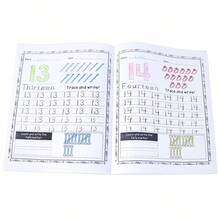 Preschool Numbers 0-20 Handwriting Notebooks, Number Tracing, Counting ...