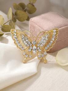 Luxury Rhinestone Butterfly Brooches - Insect Pins For Women Unisex ...