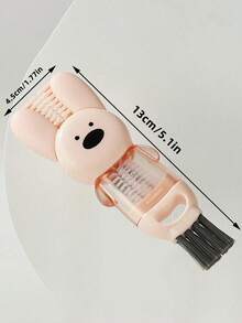 1pc/3pcs New Cute Rabbit 3-In-1 Cup Brush, Petal 3-In-1 Cup Brush ...