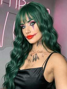 Women's Wig Fashionable Synthetic Large Wave Long Curly Hair Wig ...
