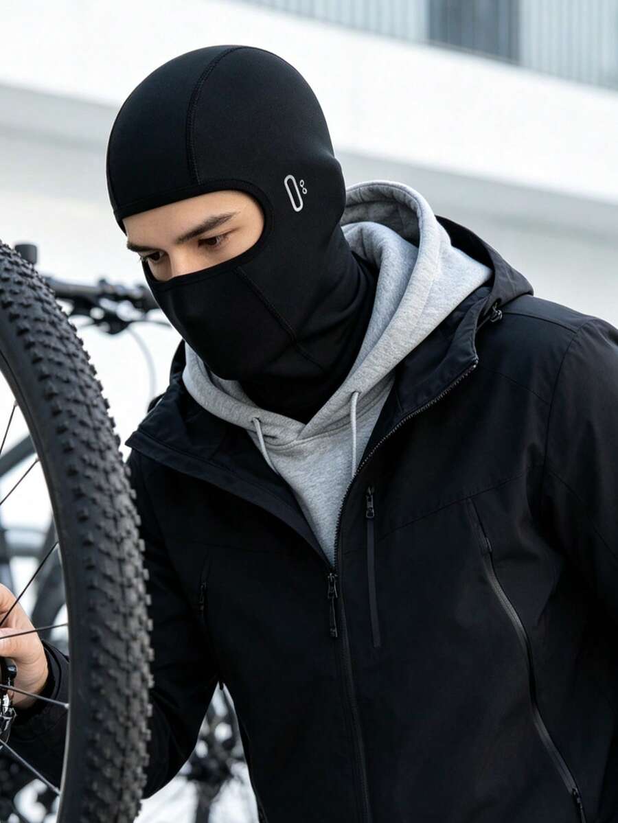 Full Face Thermal Lined Ski Mask, Unisex Outdoor Sports Cycling Helmet ...