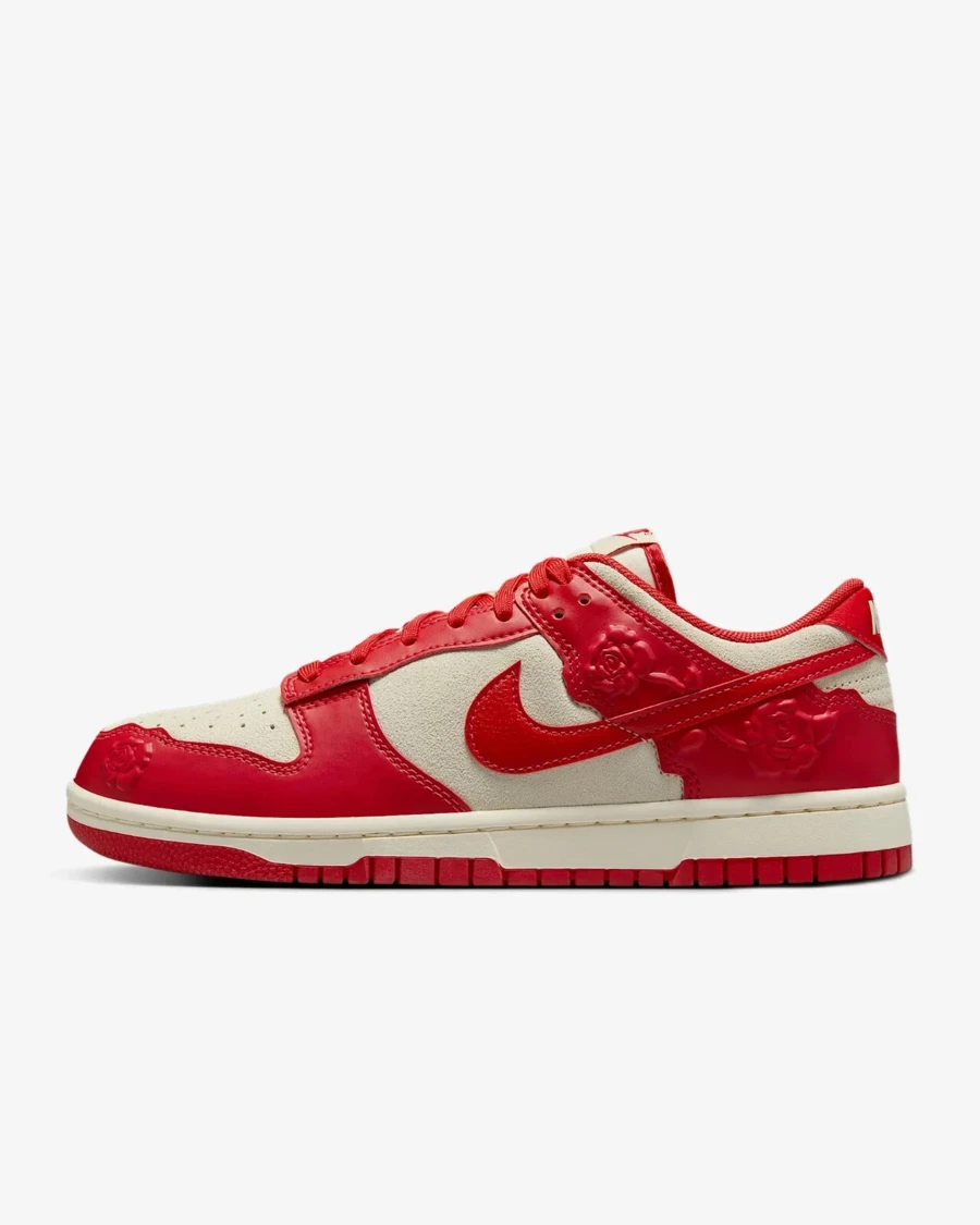 Nike Nike, W, Dunk Low, HF1986-100, (COCONUT MILK/UNIVERSITY RED-PALE ...
