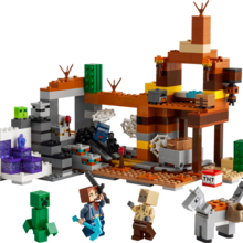 LEGO Minecraft The Badlands 21263 - Baubare Badlands Abenteuer-Set mit ...