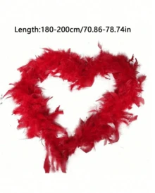 SHEIN Feathers Boa, Diy Party Dress Up Costume Accessories, Colorful ...