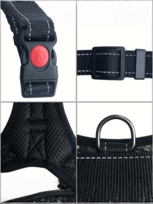 Dog Harness For Small, Medium, Large Dogs,Reflective No-Pull Dog ...