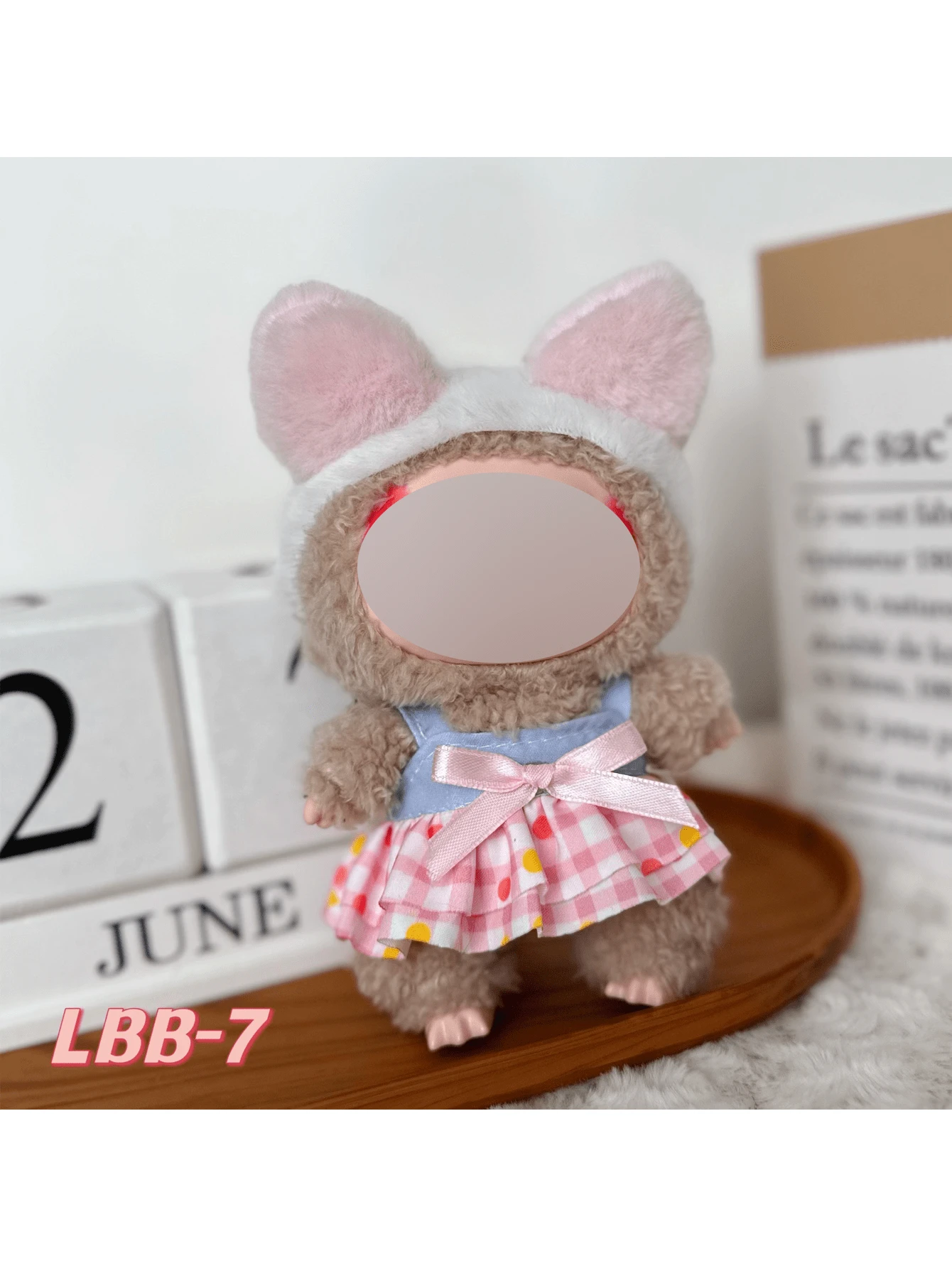 2nd Generation LABUBU Plush Doll Clothes Set (Apparel Only) For 17cm ...
