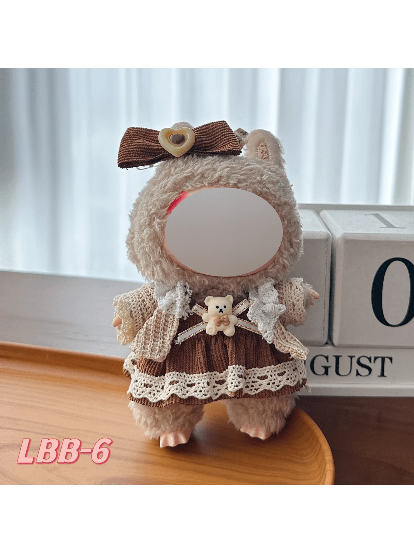 2nd Generation LABUBU Plush Doll Clothes Set (Apparel Only) For 17cm ...
