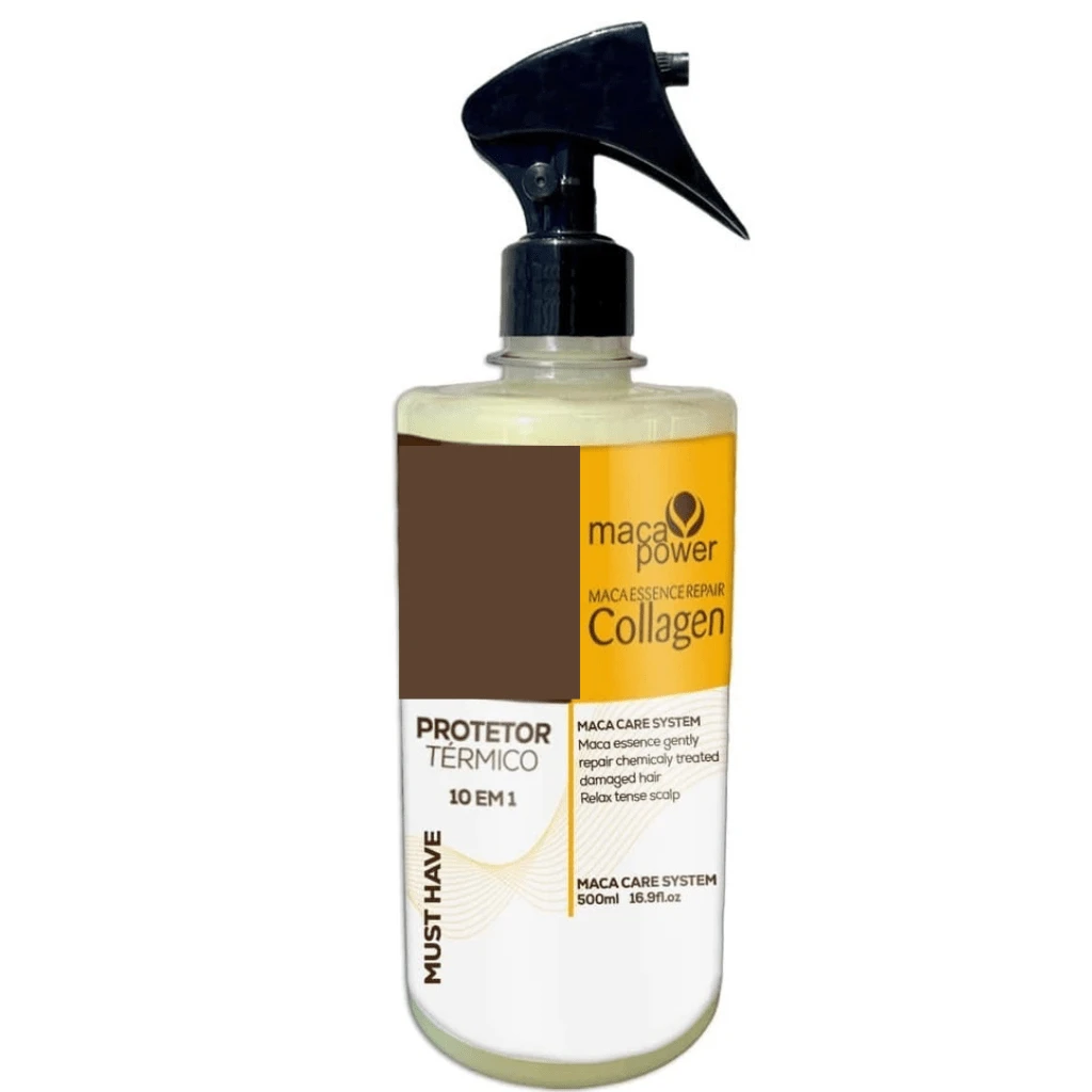 Protetor Termico10 em 1 Spray Capilar Defrizante Finalizador 500mL ...