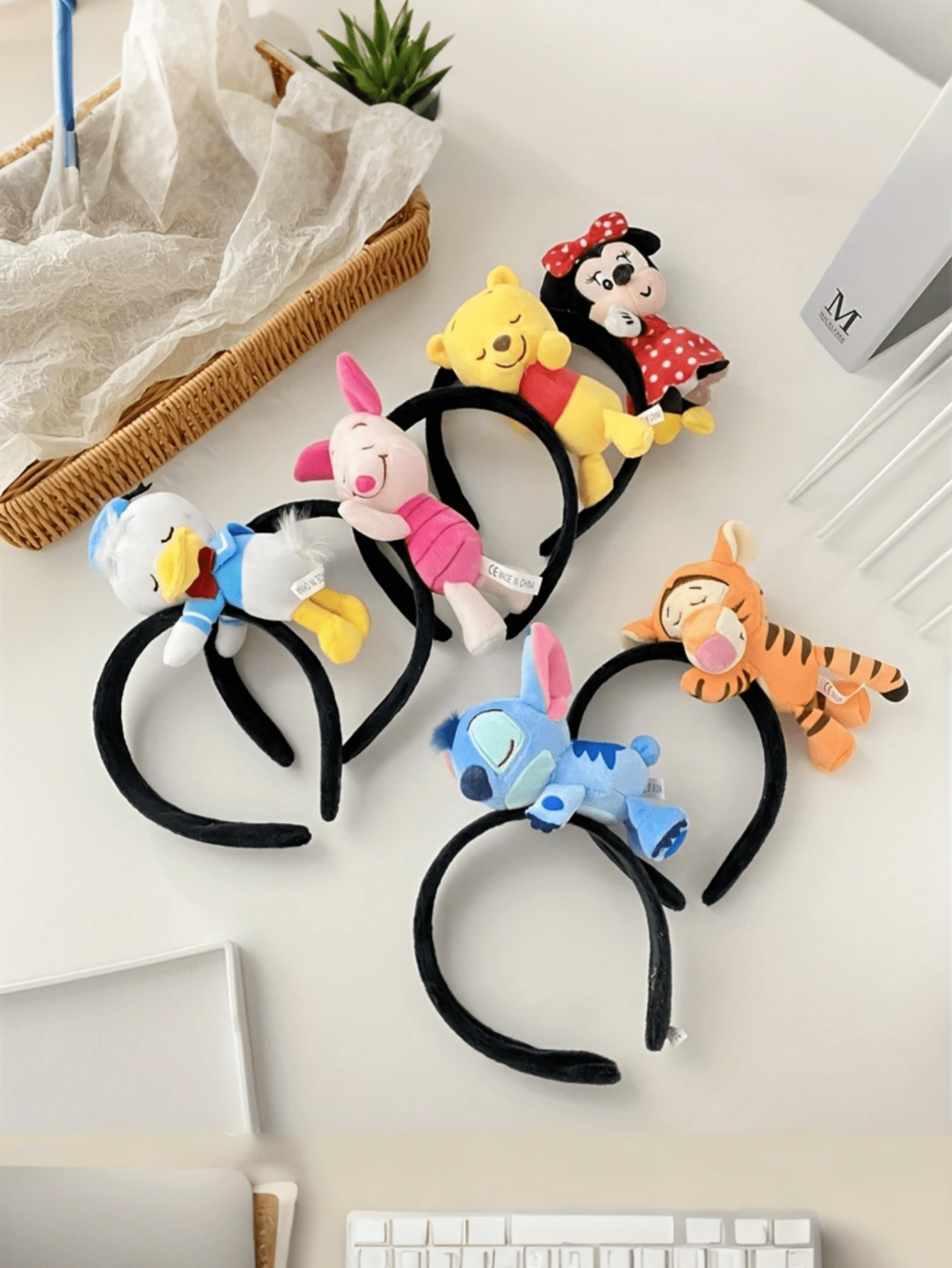 Disney Disney Stitch Minnie Winnie The Pooh Piglet Pij Cute Cartoon ...