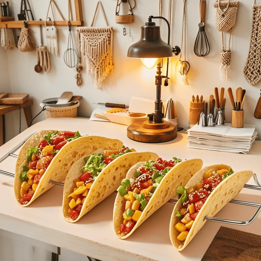 Juego de puesto de tacos certificado Halal - Soporte en forma de V para ...