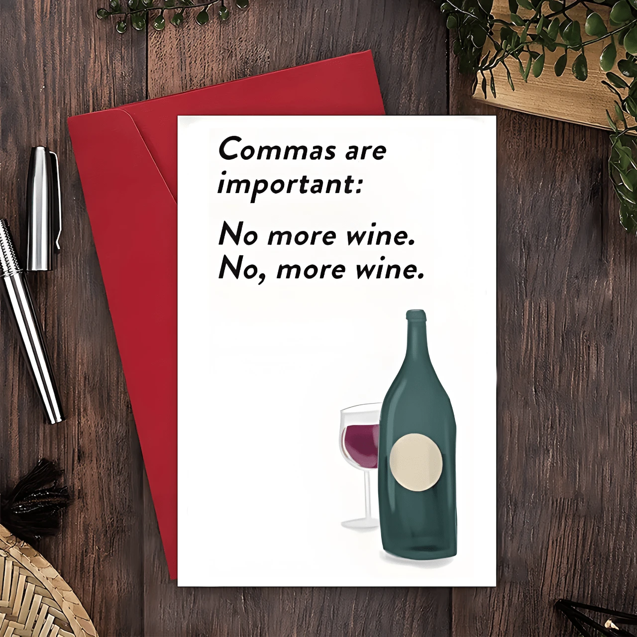 1pc Funny Happy Birthday Card Party Card For Her Him Old English Co ...