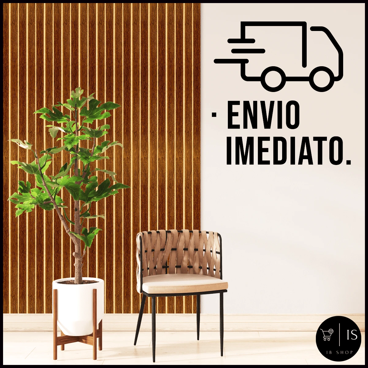 PAPEL DE PAREDE RIPADO MADEIRA MFD 45X11 KIT COM 15 PLACAS. | SHEIN Brasil