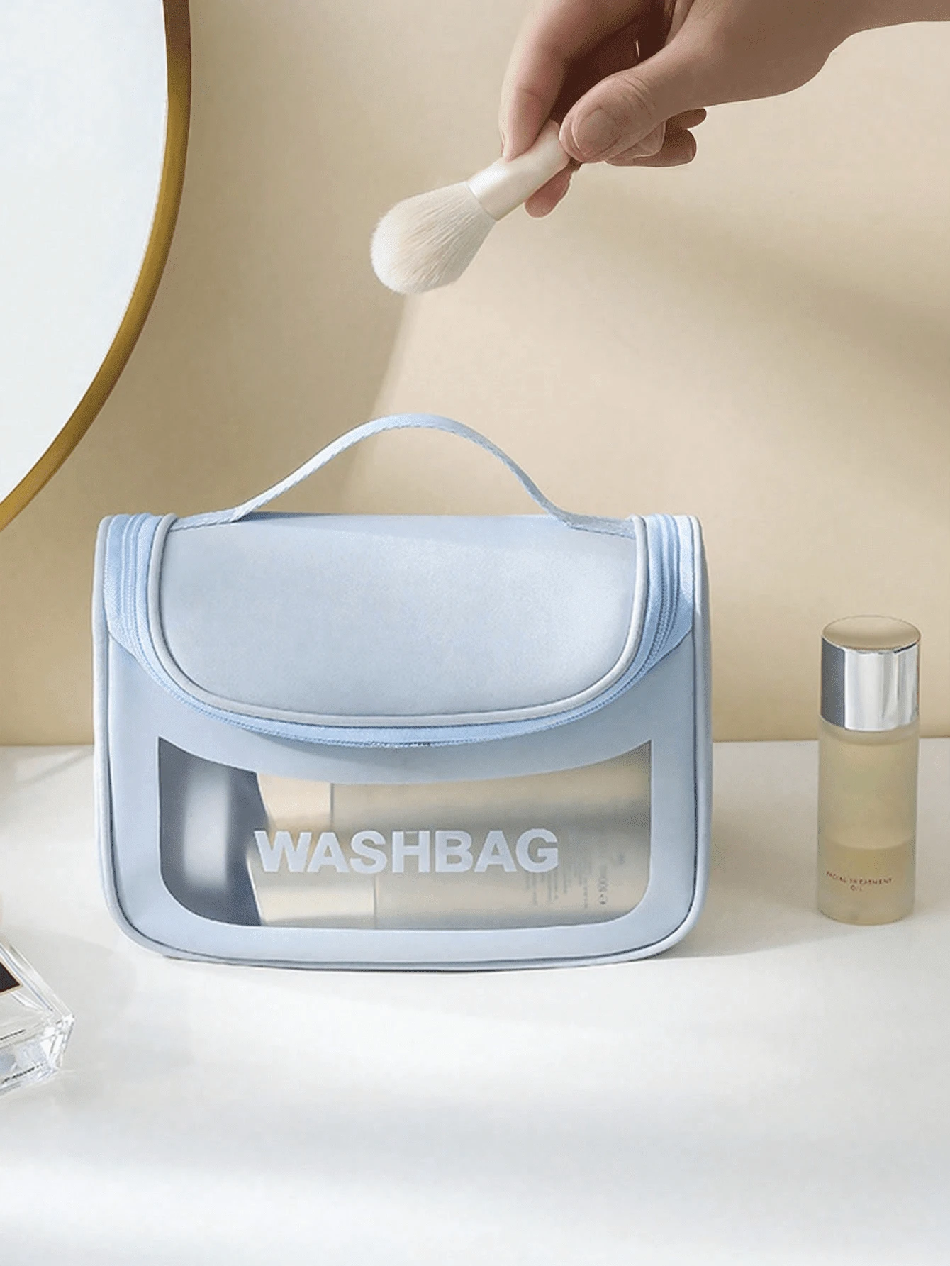 Transparent Toiletry Bag Convenient And Quick Color Optional Simple ...
