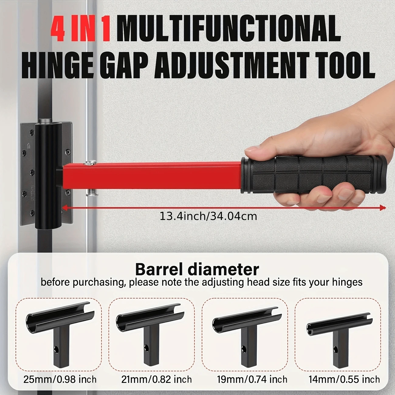 A Set Of 4-In-1 Door Hinge Gap Adjustment Wrench Kit, Residential And ...