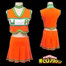 UA CHEERLEADER COSTUME BOKU NO HERO ACADEMIA UNIFORM Cosplay Deluxe ...