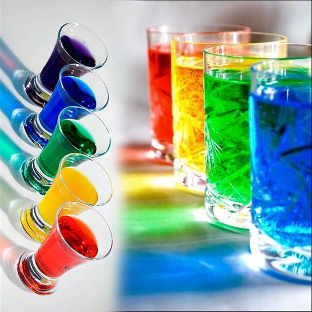 6pcs/Set Acrylic Paint Matte Cement Plaster Coloring Material Water ...