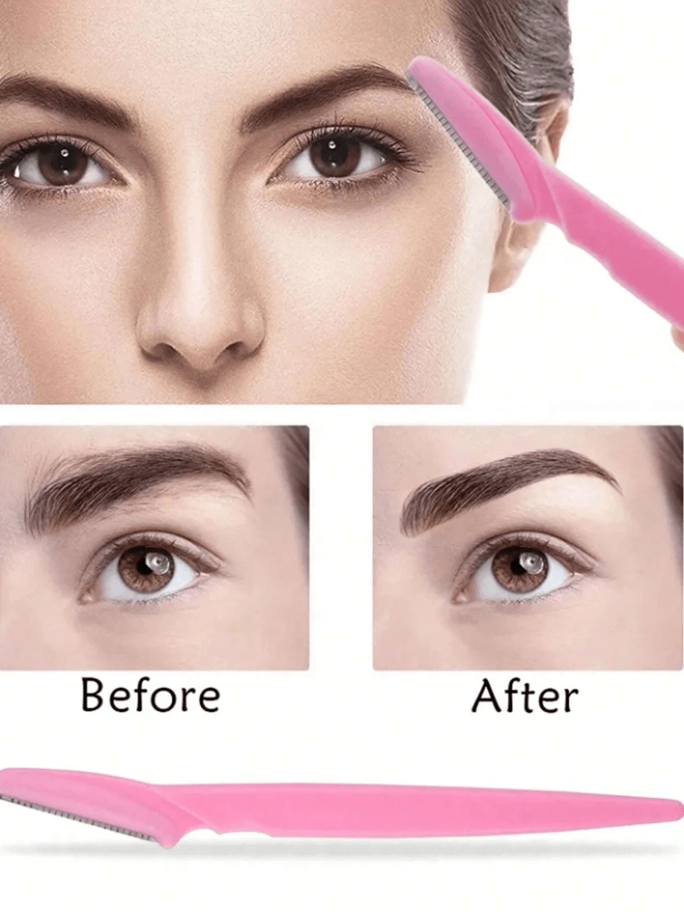 12 Safe Female Eyebrow, Face And Body Hair Trimming Razors, Eyebrow ...