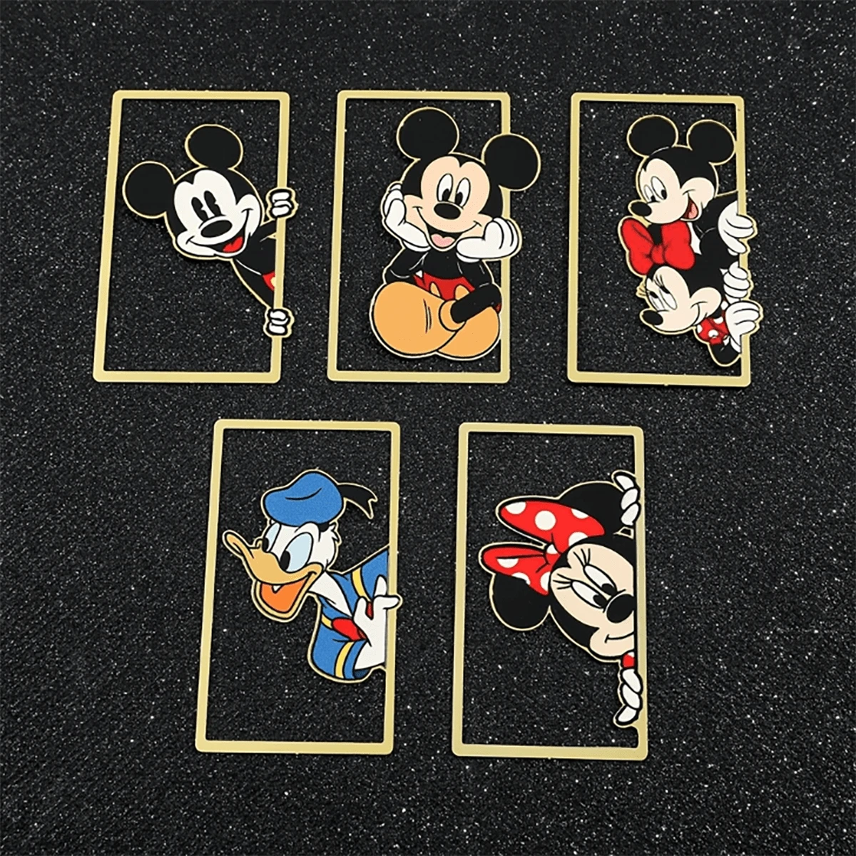 Disney 1PC- Disney Mickey Minnie Bookmark Creative Mickey Mouse Donald ...