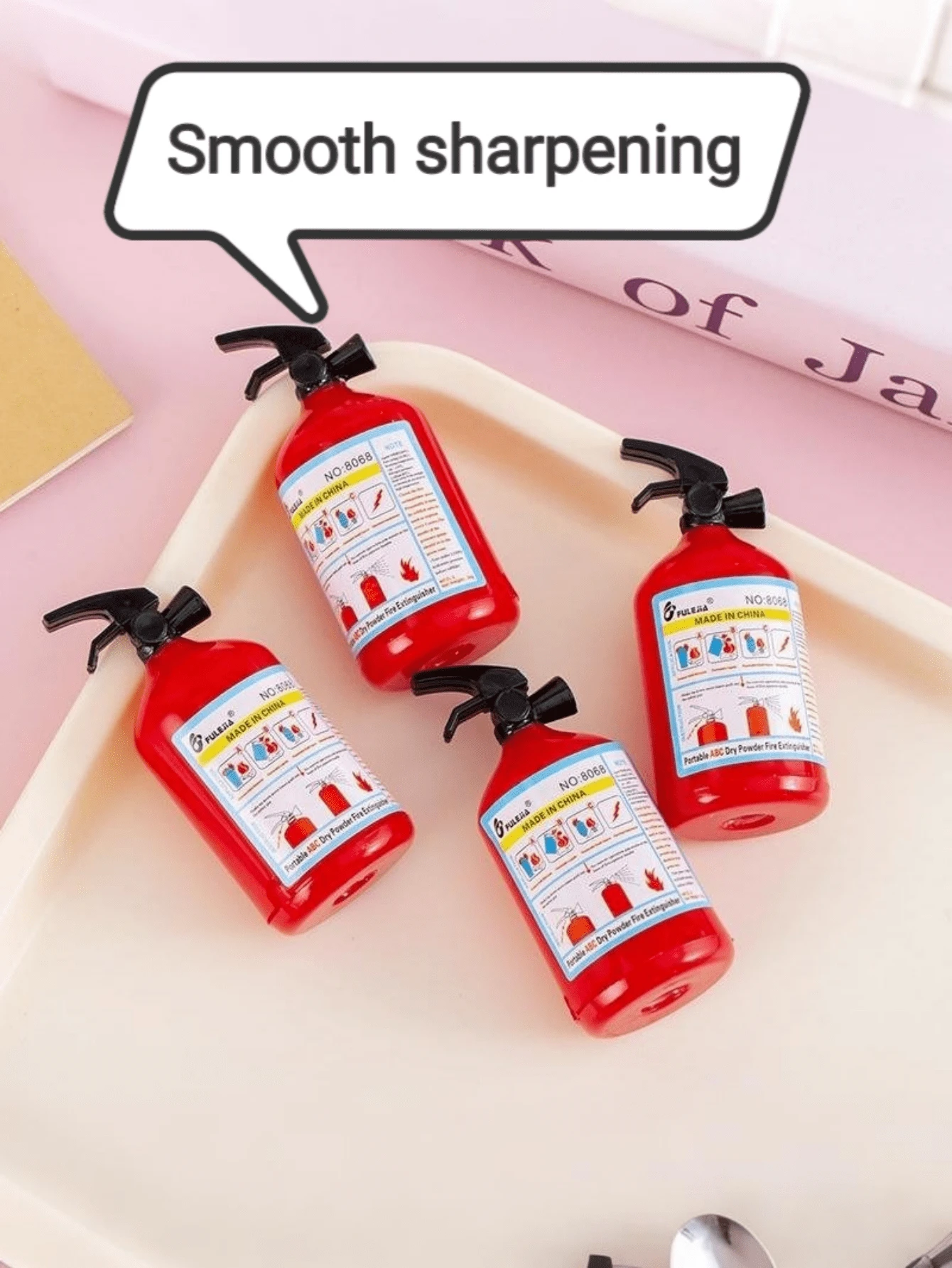 A Must - Have! Fire Extinguisher - Shaped Pencil Sharpeners With Blades ...