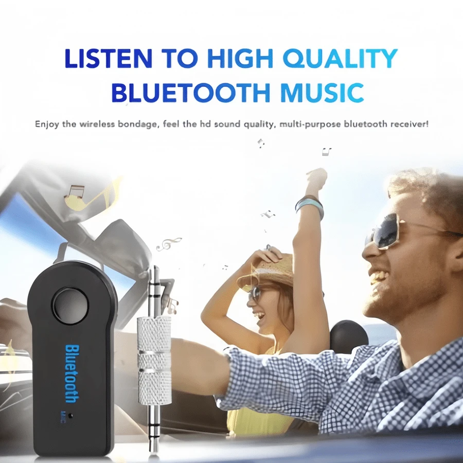 2 In 1 Wireless Bluetooth 5.0 Receiver Transmitter Adapter 3.5mm Jack ...
